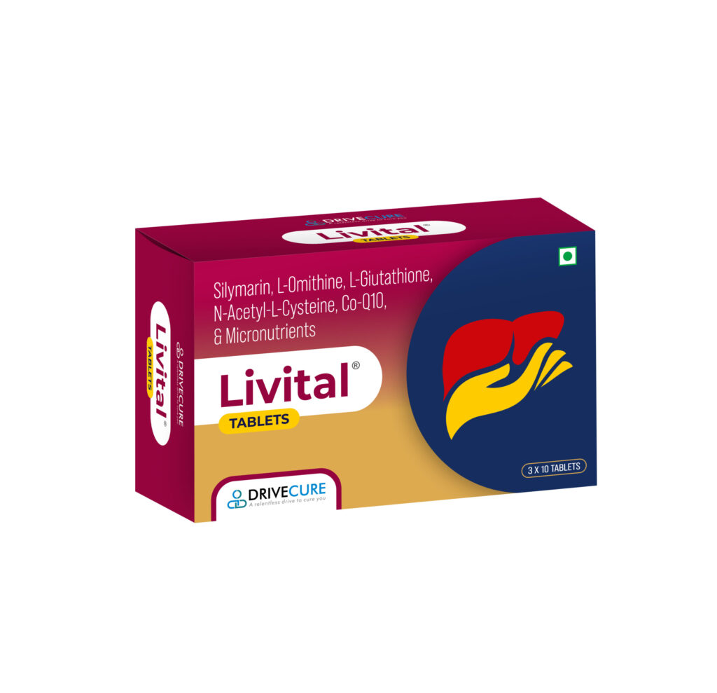 LIVITAL Liveril Tablets - Drivecure