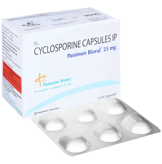 Panimun Bioral 25mg Capsule - Drivecure