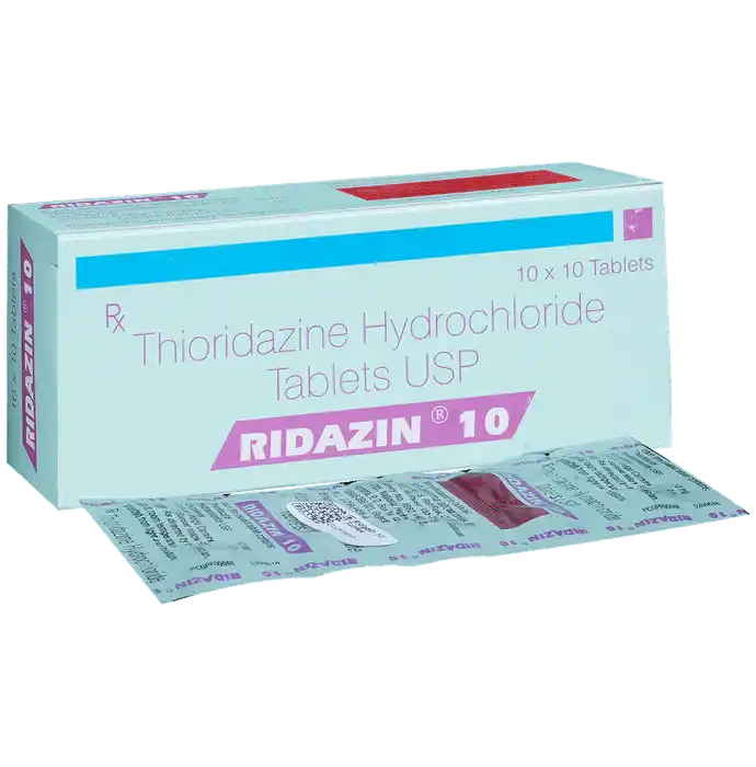 Ridazin 10 Tablet - Drivecure