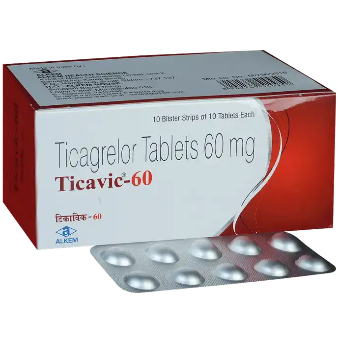 Ticavic 60 Tablet - Drivecure